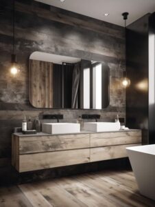 Japandi Bathroom Vanity: A Fusion of Style and Functionality