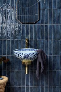 33 Timeless Blue Tile Bathroom Ideas