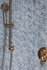 33 Timeless Blue Tile Bathroom Ideas