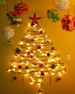 18 Breathtaking Wall Christmas Tree Ideas That Transform Any Space